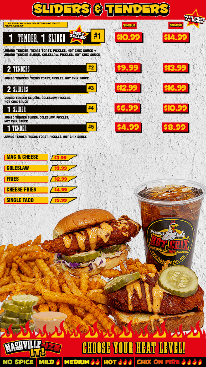 Hot Chix | Nashville Hot Chicken