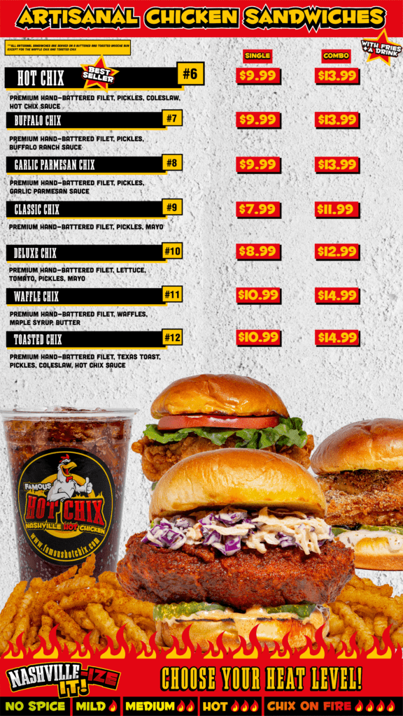 Hot Chix | Nashville Hot Chicken