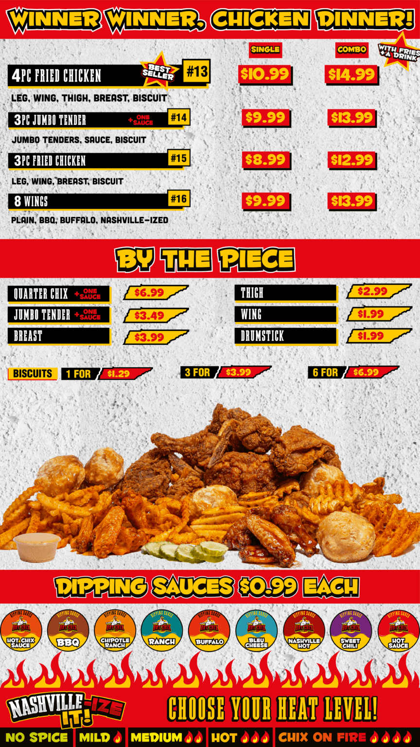 Hot Chix | Nashville Hot Chicken