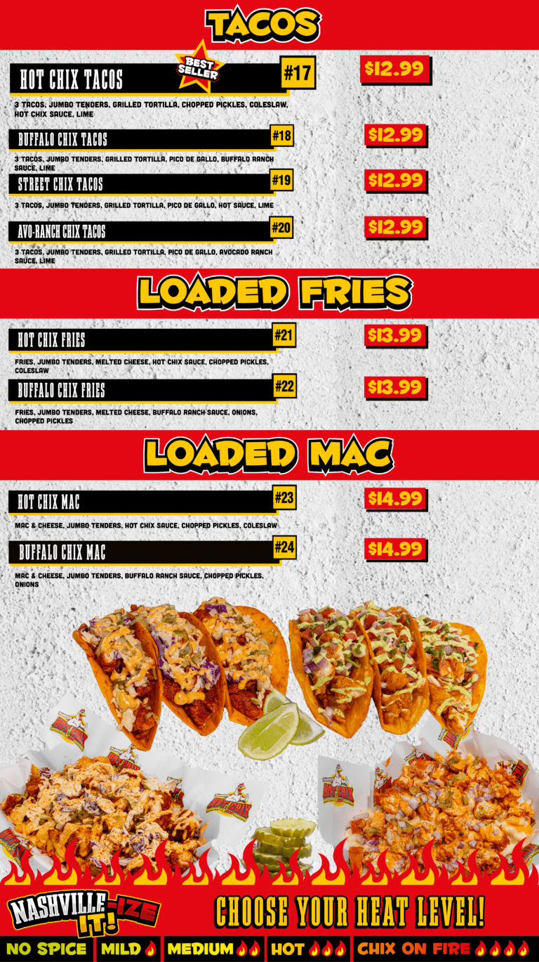 Hot Chix | Nashville Hot Chicken