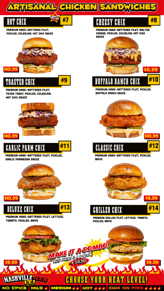 Hot Chix | Nashville Hot Chicken