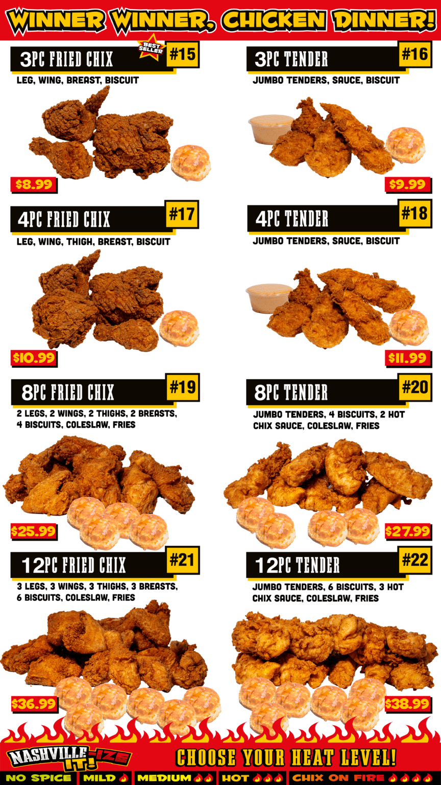 Hot Chix | Nashville Hot Chicken