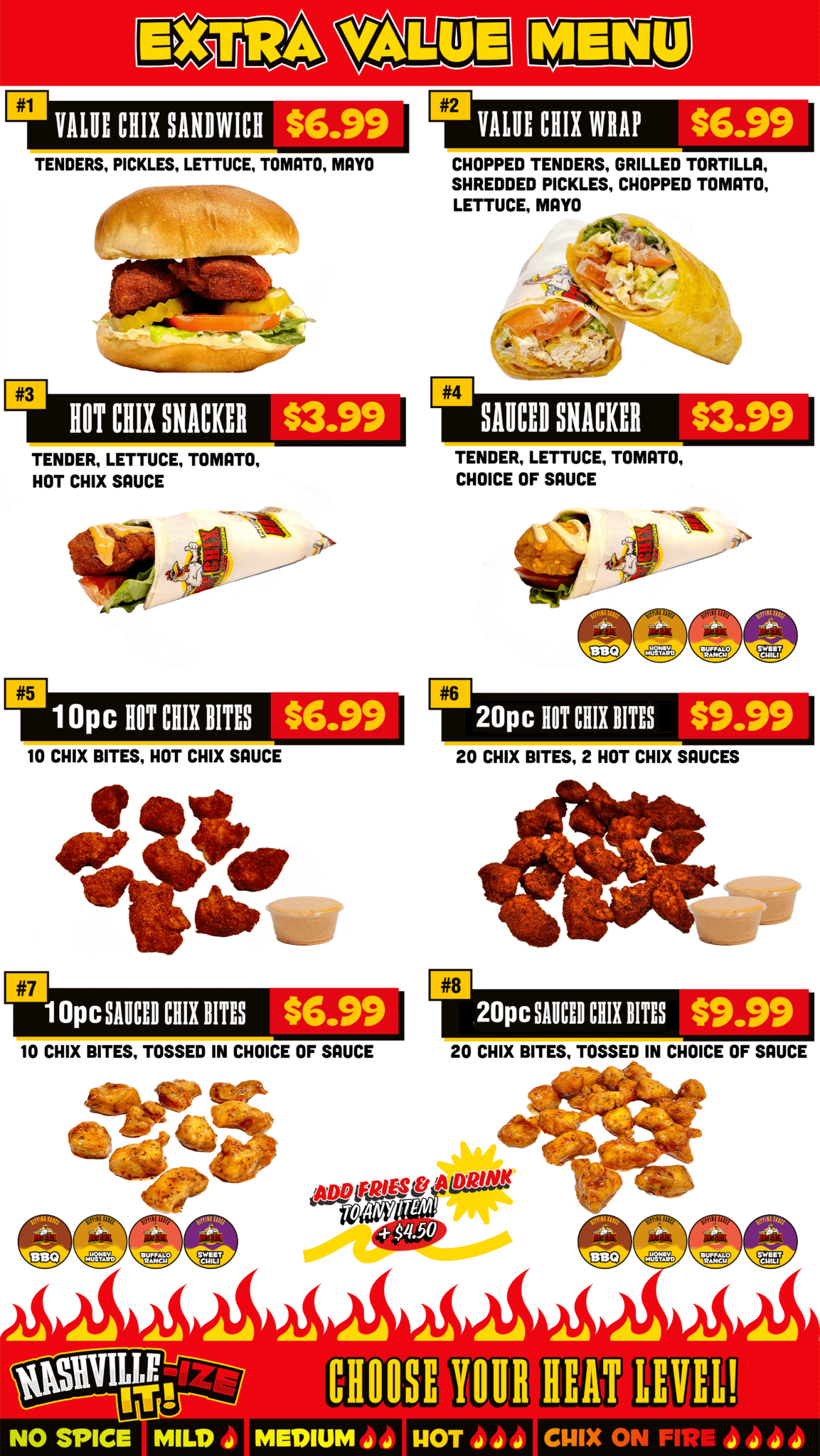 Hot Chix | Nashville Hot Chicken