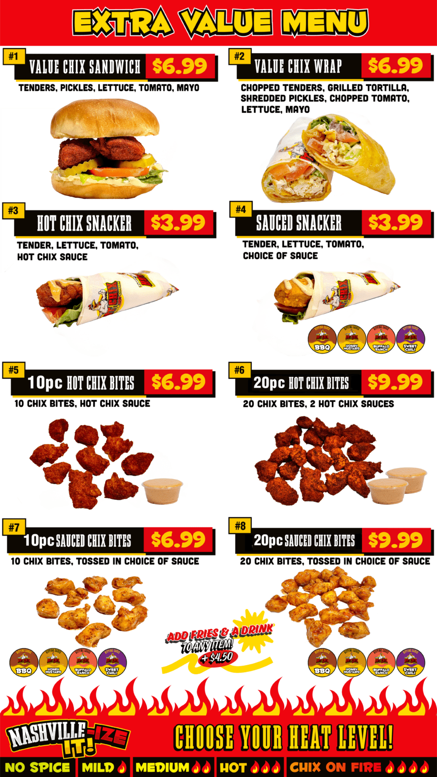 Hot Chix | Nashville Hot Chicken