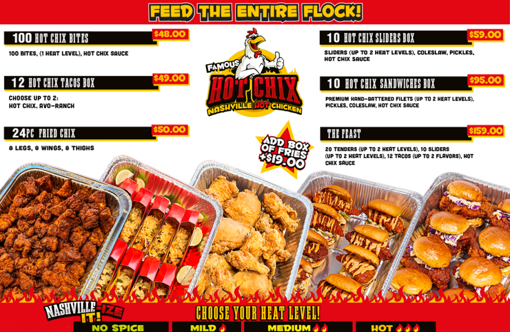 Hot Chix | Nashville Hot Chicken