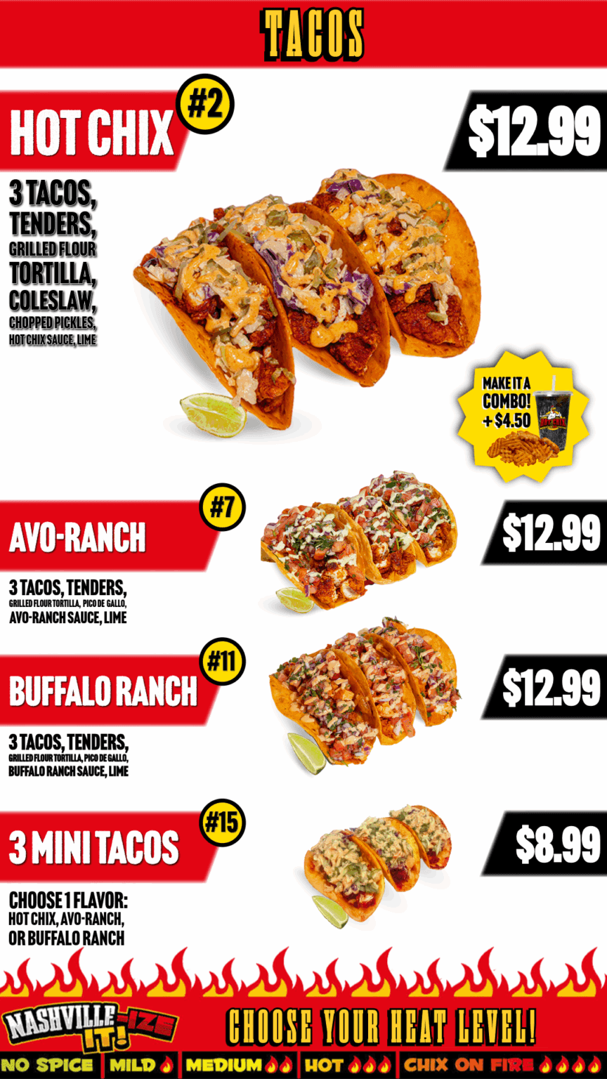 Hot Chix | Nashville Hot Chicken